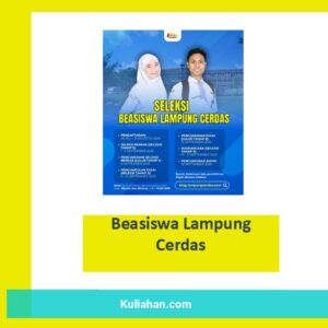 Beasiswa Lampung Cerdas 2025 untuk Kuliah