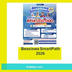 Beasiswa SmartPath 2026 untuk Pelajar Mahasiswa dan Gap Year